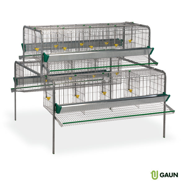16-Compartment Laying Hen Battery Cage | Poultry Farm — Ballyholland ...