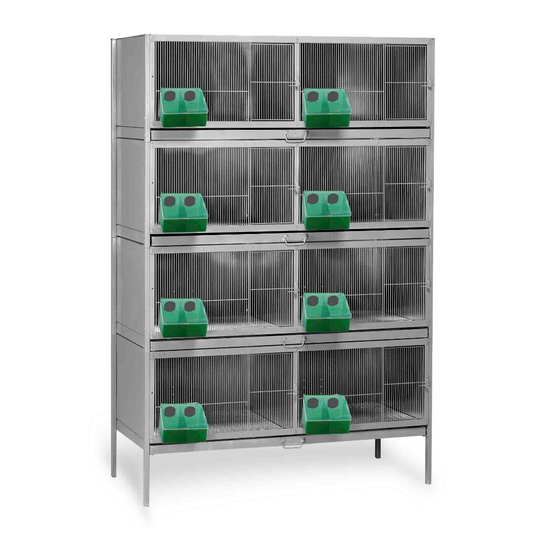 8 Compartment Pigeon Cage: Durable & Spacious Bird Home — Ballyholland ...