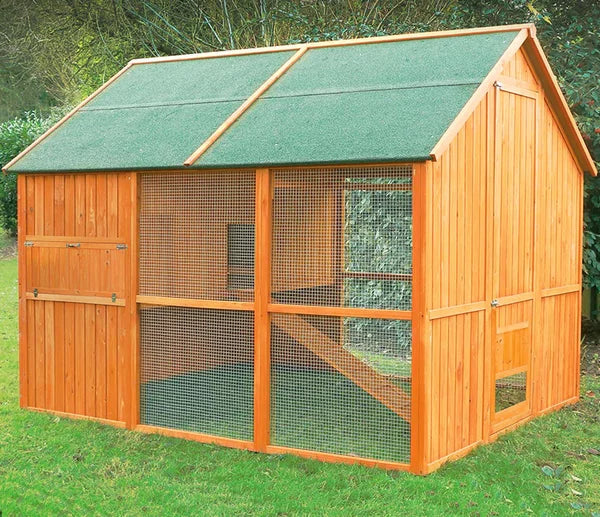 Chicken Coop XXL: Large Aviary & Nesting Box — Ballyholland Poultry