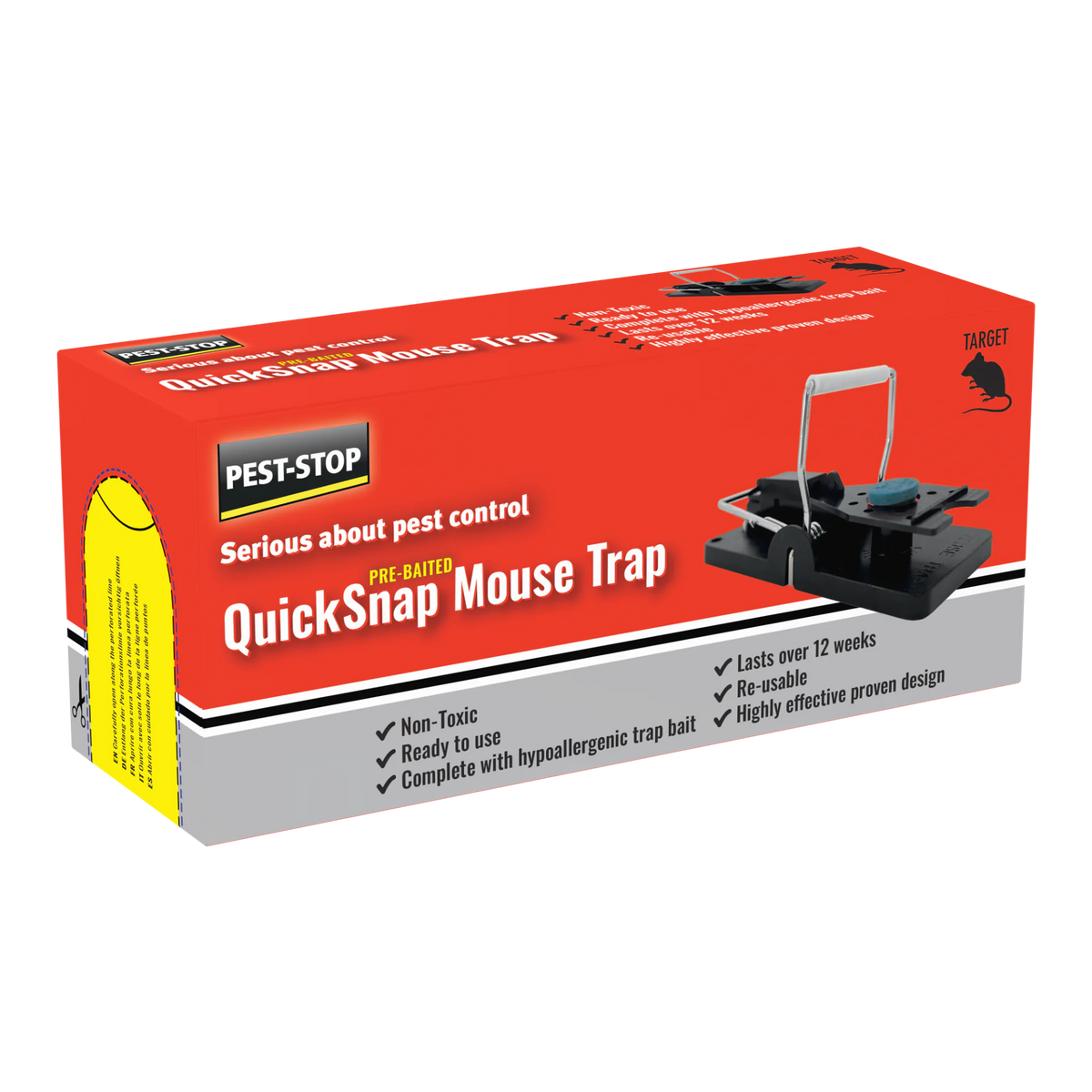 Quick-Snap Pre-Baited Mouse Trap - Ready to Use — Ballyholland Poultry